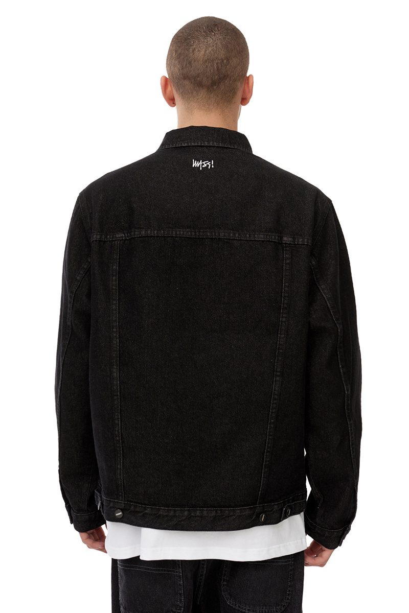 Kurtka Mass Denim Signature Denim Jacket - czarna | Mass Denim