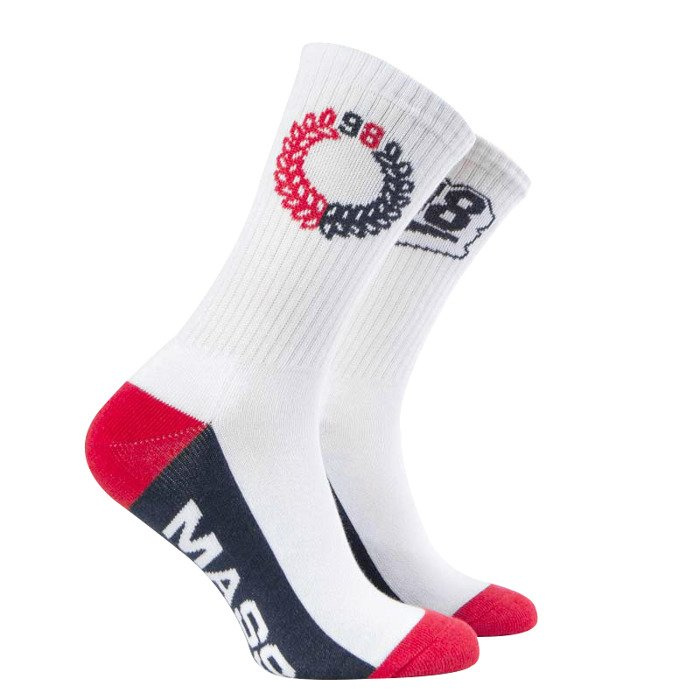 Mass DNM skarpety Meeting Socks - red | Mass Denim