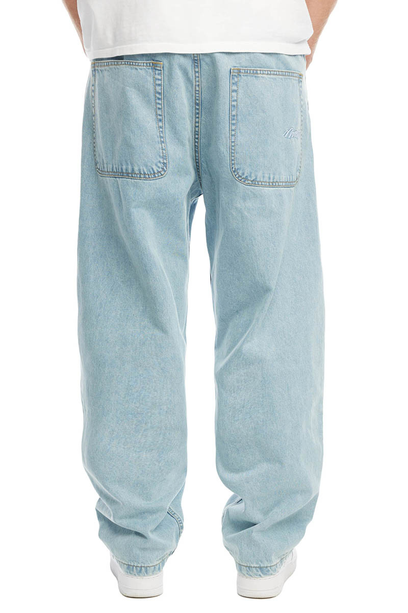 Mass DNM spodnie Jeans Ignite Baggy Fit - jasnoniebieskie | Mass Denim